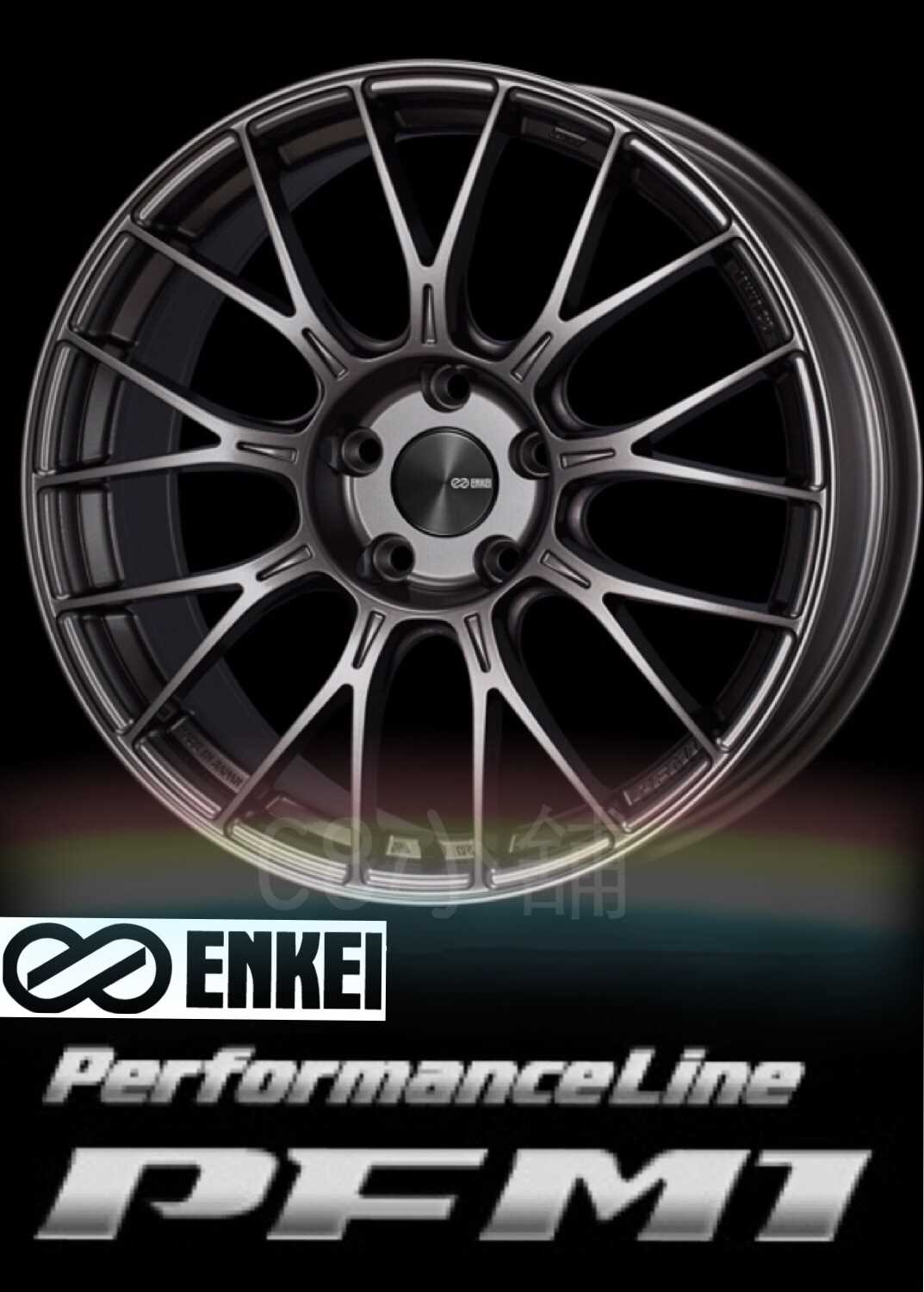 日本 ENKEI PFM1 18 8J 5孔114.3 ET35-商品專區-C8小舖 官方網站