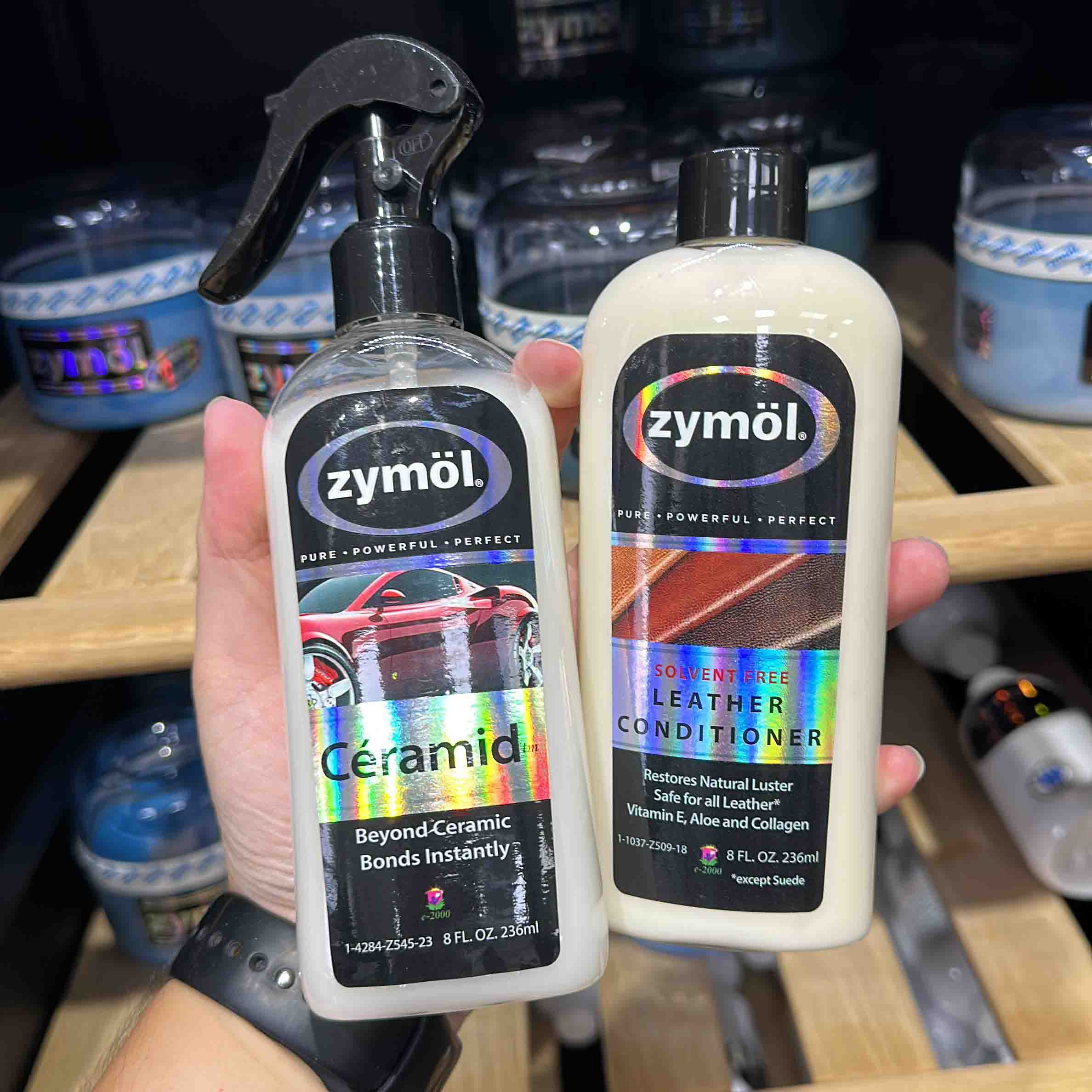 『限時優惠組』zymol 水晶瓷噴鍍 + 皮革防護乳 zymol Ceramid zymol Leather conditioner-商品專區 ...